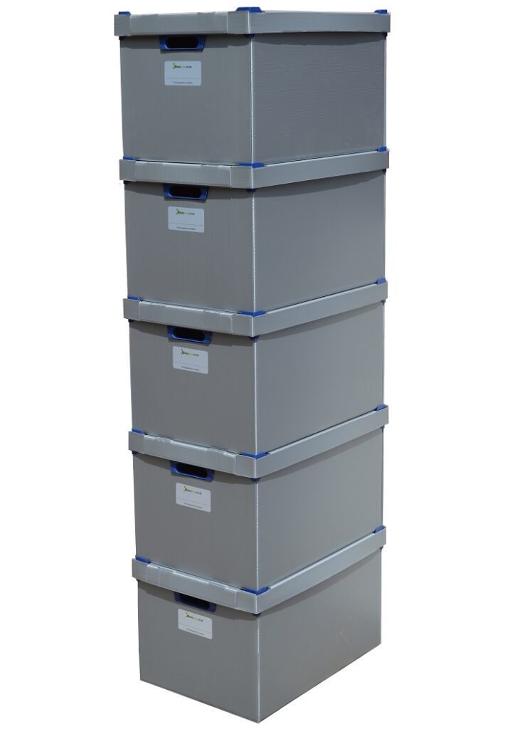 Correx Storage Boxes – Durable and Stackable | Glassjacks UK