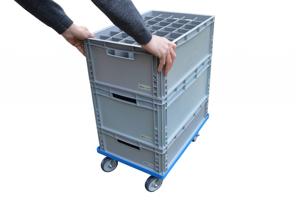Glassjacks Transport Trolley For Boxes And Crates Glassjacks