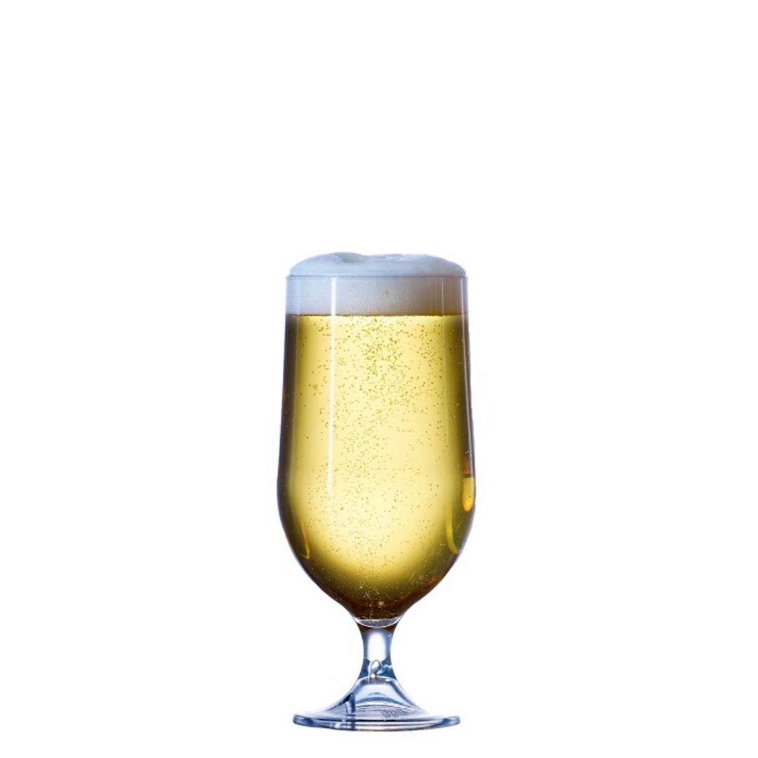 Plastic Beer Glasses Half Pint Goblet Pack of 18 - Glassjacks