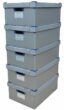 Stacking Correx Plastic Storage Boxes, Med H200mm | Glassjacks