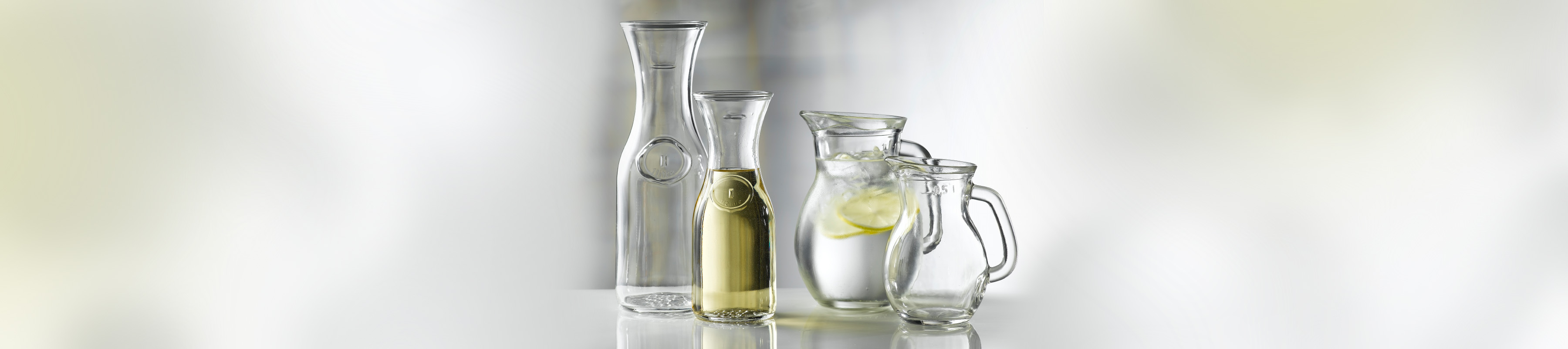 Glass Jugs, Water Jugs, Glass Carafes, Glass Pitchers | Glassjacks Ltd