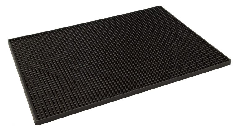 Large Bar Mat, Beaumont Deluxe Rubber Mat for Bars | Glassjacks