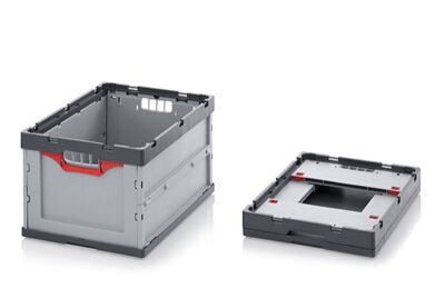 Auer Folding Euro Crate Containers - Glassjacks