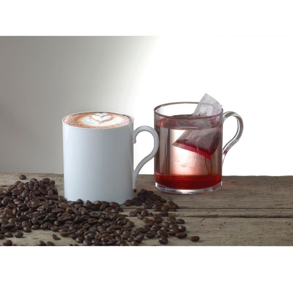 Clear Large Plastic Mugs, Reusable Tea & Coffee Mug | Glassjacks