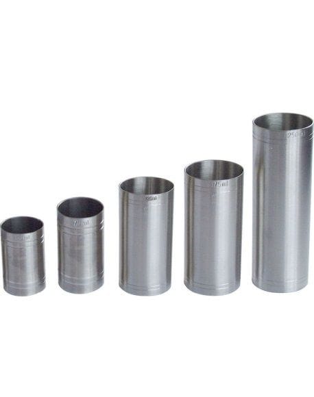 Set of 5 Thimble Measures GS/CE for sale | Glassjacks UK