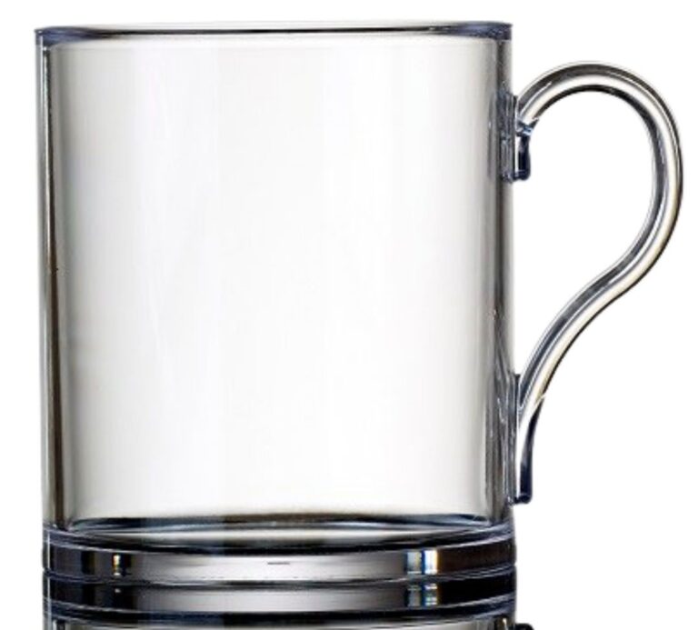 Plastic Coffee Glasses, Reusable Unbreakable Mugs & Cups
