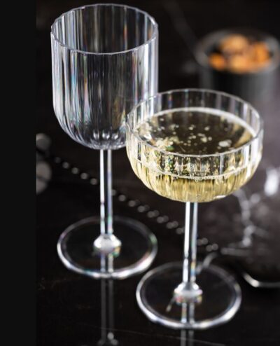 Plastic Cocktail Coupe Glasses Paradise Utopia | Glassjacks