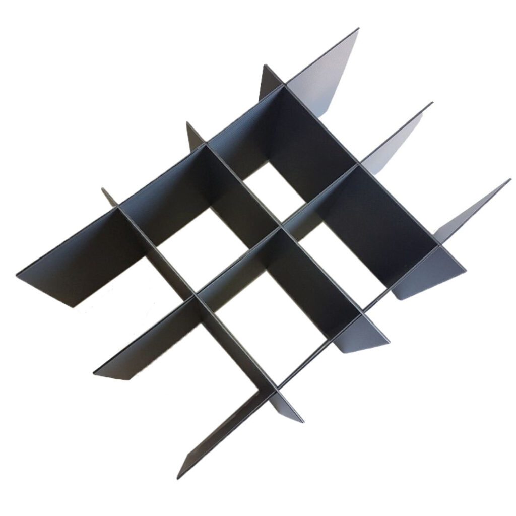 Solid Crate Divider Sets 15 Cells, Box Dividers | Glassjacks