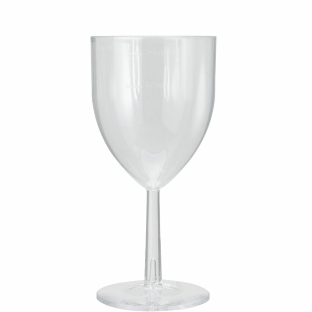 Budget Low Cost Plastic Wine Glasses on Offer from Glassjacks