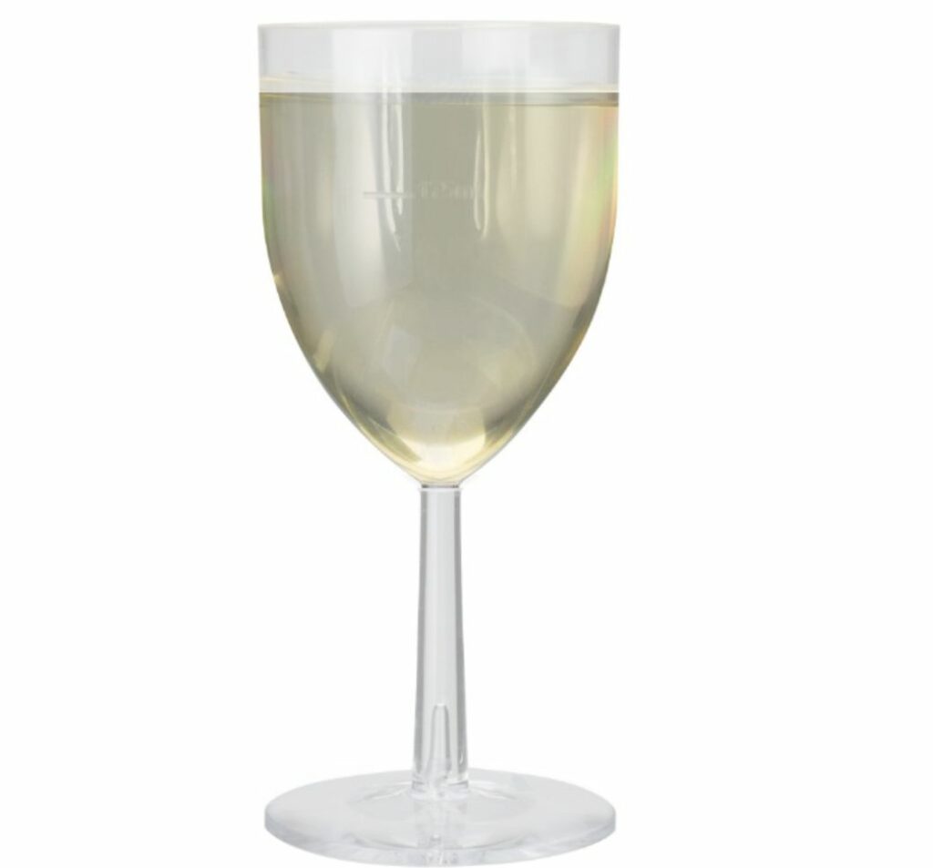 Budget Low Cost Plastic Wine Glasses on Offer from Glassjacks