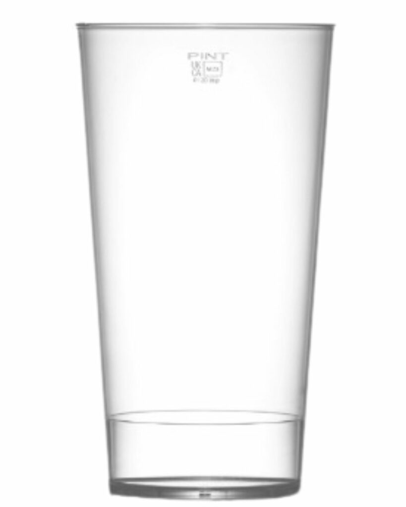 Polycarbonate Festival Plastic Pint Glasses - Printable | Glassjacks