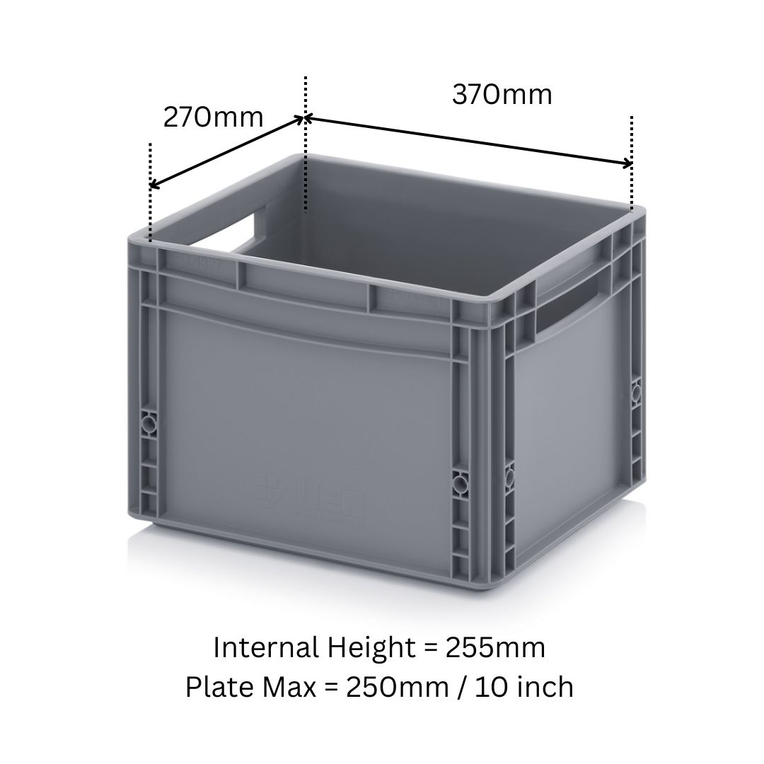 Plate Storage Crates for Caterers - Stackable and Lids | Glassjacks